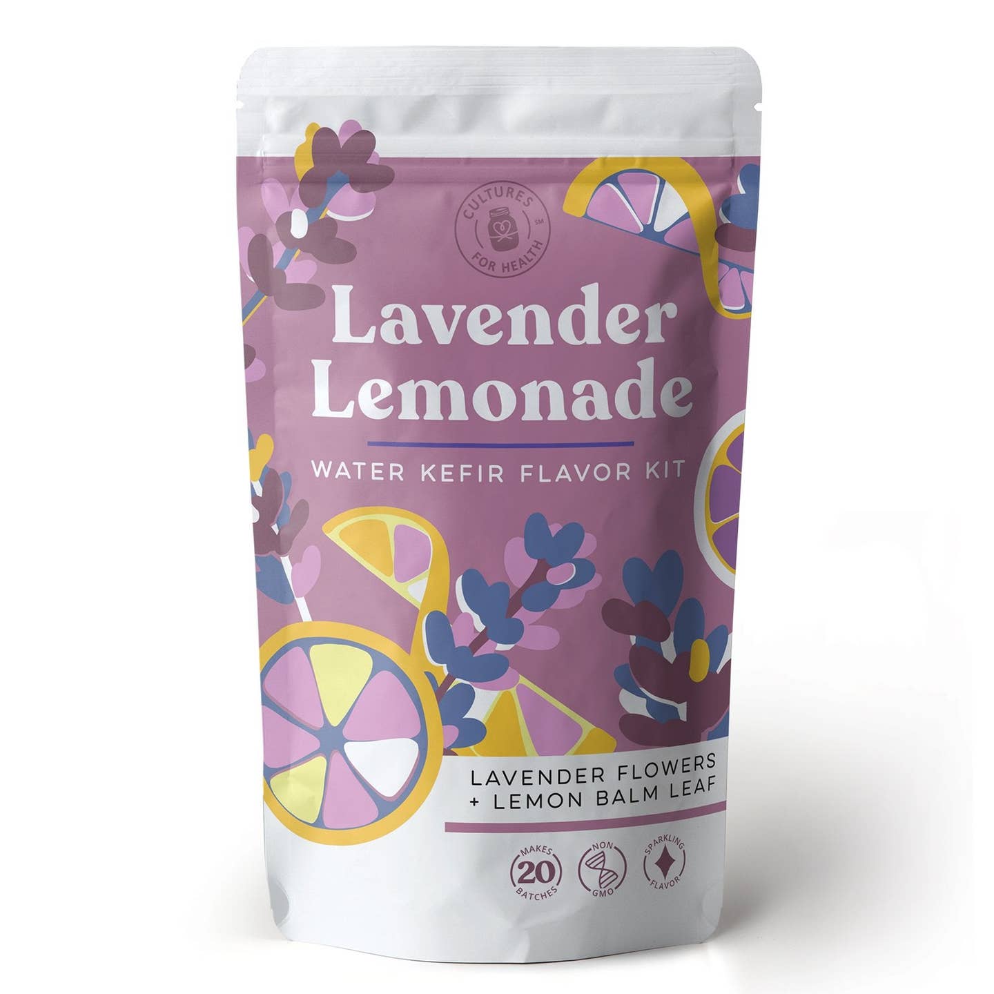 Sparkling Lavender Lemonade Water Kefir Flavor Kit – Heart + Sol