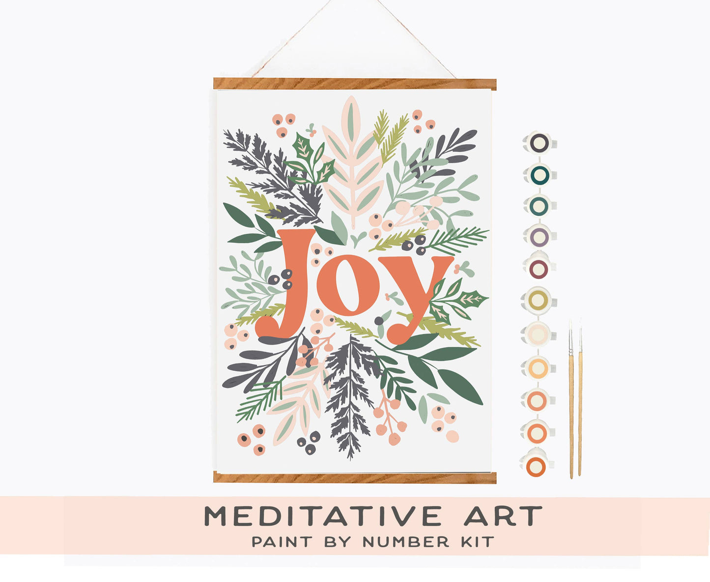 Joy 12 x 18" Paint by Number Kit – Heart + Sol