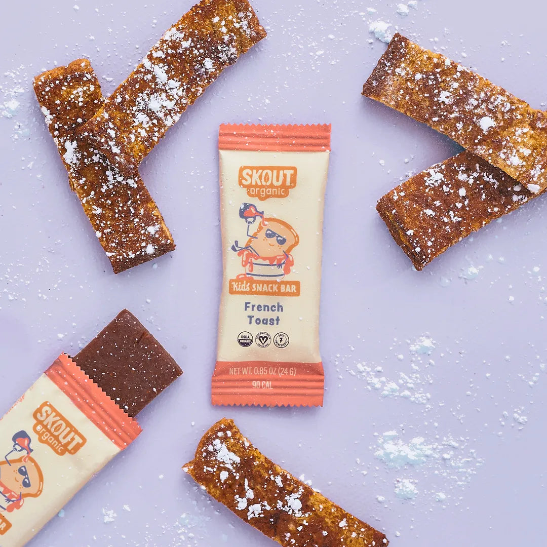 Skout Organic French Toast Kids Snack Bar – Heart + Sol
